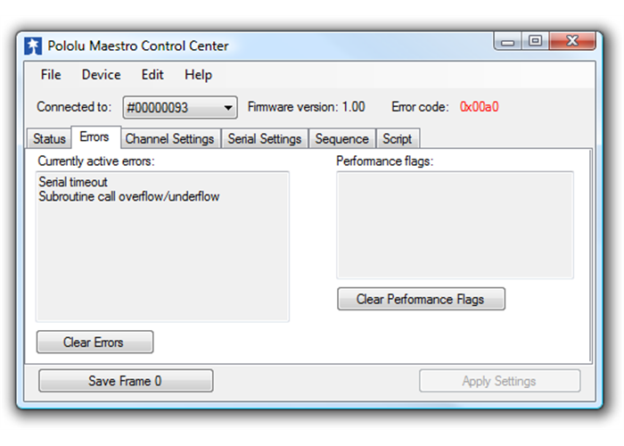 Pololu Mini Maestro 18-Channel USB Servo Controller (Assembled)