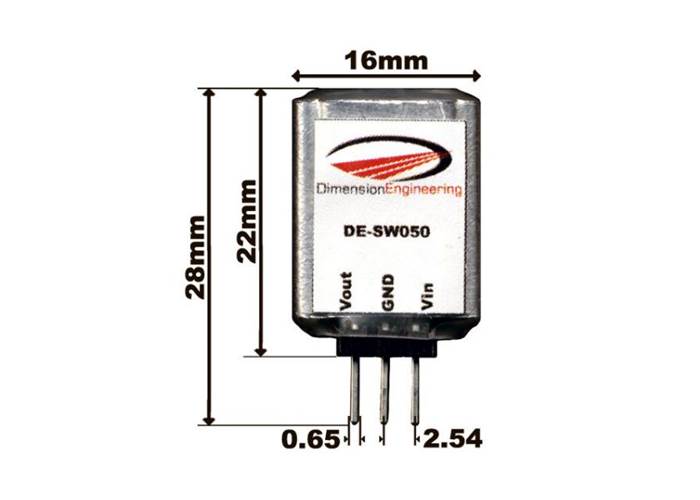 5V, 1A Switching Voltage Regulator - Robot Gear Australia