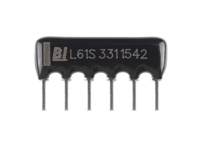 Resistor Network - 330 Ohm (6-pin bussed) - Robot Gear Australia