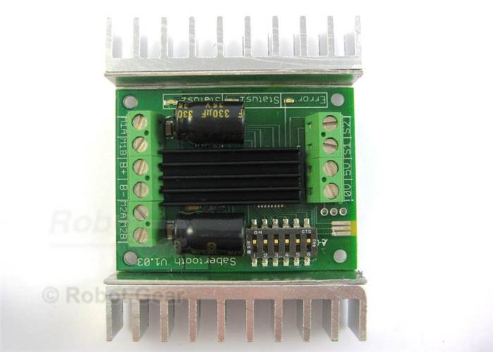 Sabertooth 2X12 Dual Motor Driver - Robot Gear Australia