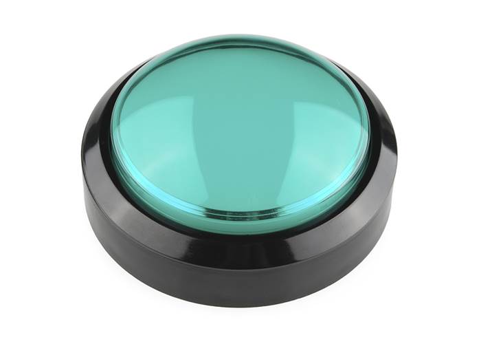 Big Dome Pushbutton - Green - Robot Gear Australia