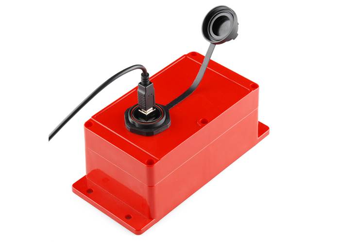 USB Weatherproof Connector - Panel Mount (USB B)