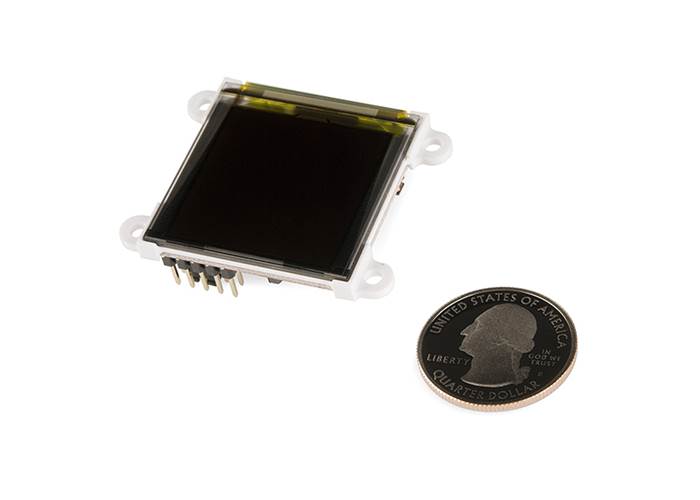 Serial Miniature OLED Module - 1.5" (μOLED-128-G2-GFX)