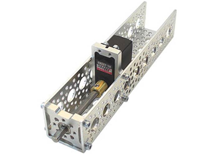 Bearing Mount - Quad Block (1/4" Bore) - Robot Gear Australia