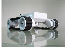 Dagu Rover 5 Tracked Chassis with Encoders - 4 Wheel Drive