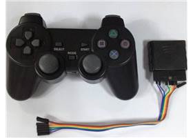 PS2 wirless remote 2.4G (Analog controller+ reciever)