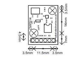 Devantech CMPS14 - Tilt Compensated Compass Module