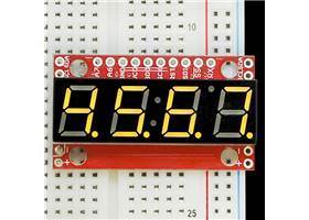 SparkFun 7-Segment Serial Display - Yellow