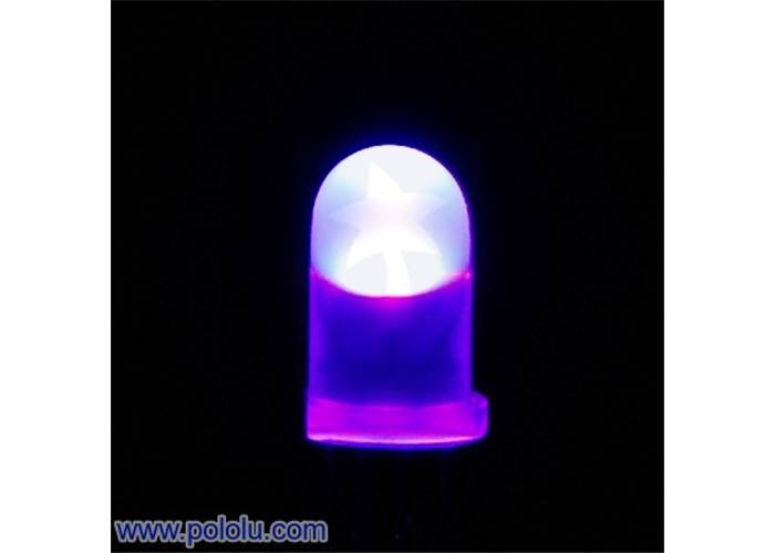 T1-3/4 (5mm) Multicolor RGB LED with White Diffused Lens