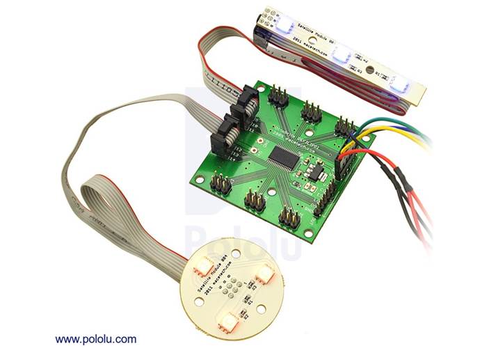 RGB LED Satellite Module 004 (Circle) - Robot Gear Australia