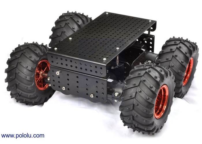 Dagu Wild Thumper 4WD All-Terrain Chassis, Silver, 34:1