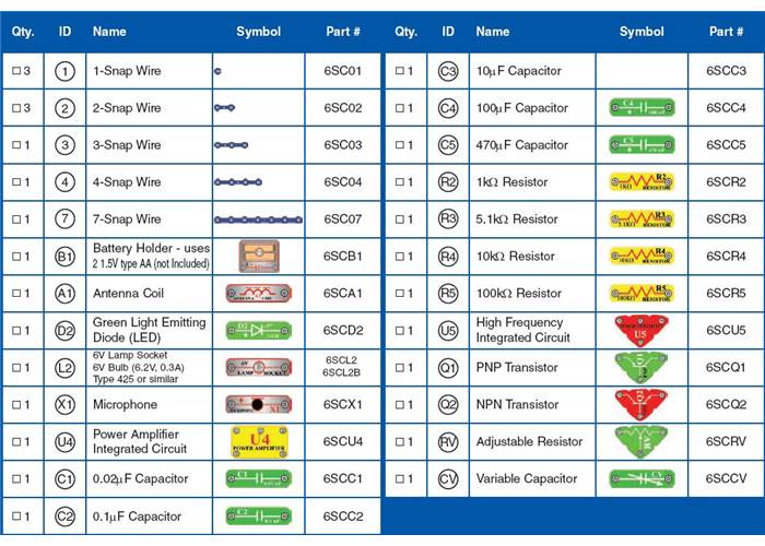 snap circuits variable resistor