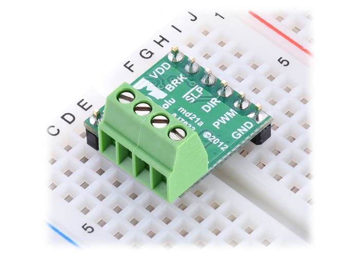 DRV8801 Single Brushed DC Motor Driver Carrier