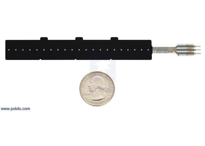 Force Sensing Linear Potentiometer 4 0″×0 4″ Strip Customizable Length