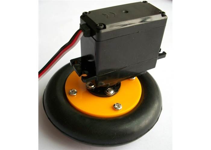 Heavy Duty Servo Wheel - Pair - Robot Gear Australia