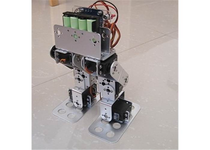 Servo Bracket - Black Aluminium - U-Channel Long