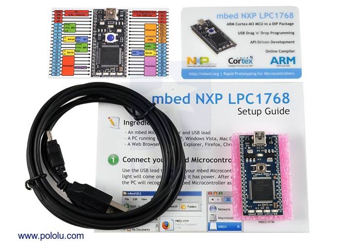 ARM mbed NXP LPC1768 Development Board - Robot Gear Australia