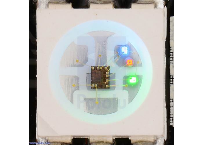 Addressable RGB 120-LED Strip, 5V, 2m (SK9822)