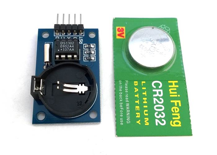 Real Time Clock Module DS1302 - Robot Gear Australia