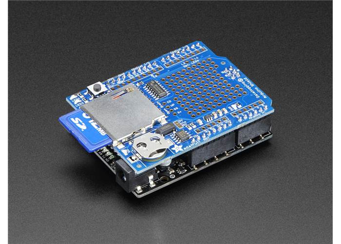 Adafruit Data Logging Shield for Arduino - Robot Gear Australia