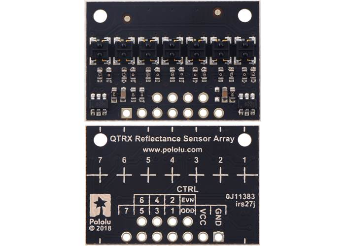 QTRX-HD-07A Reflectance Sensor Array - Robot Gear Australia