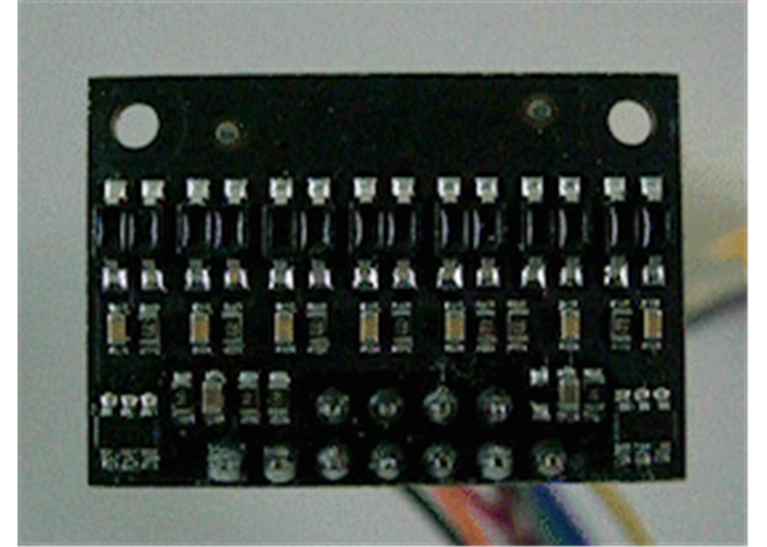 QTR-MD-08RC Reflectance Sensor Array: 8-Channel, 8mm Pitch, RC Output