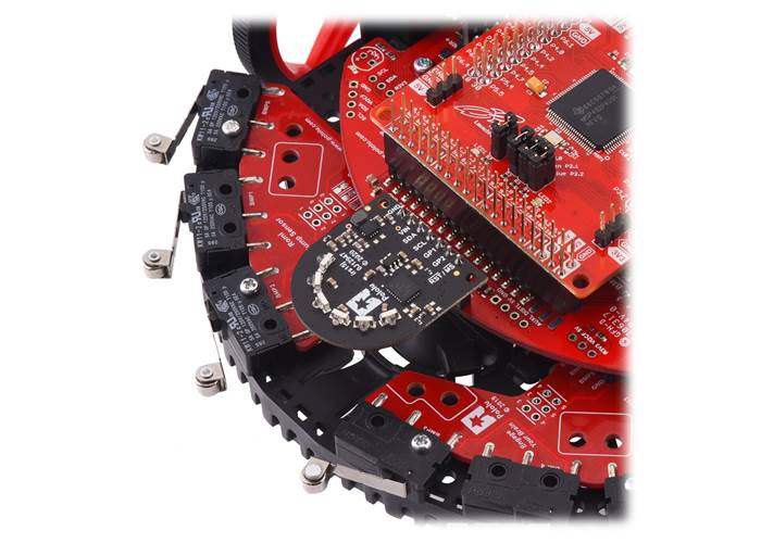3-Channel Wide FOV Time-of-Flight Distance Sensor for TI-RSLK MAX Using OPT3101