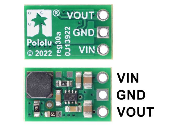 3.3V Step-Up Voltage Regulator U3V16F3 - Robot Gear Australia