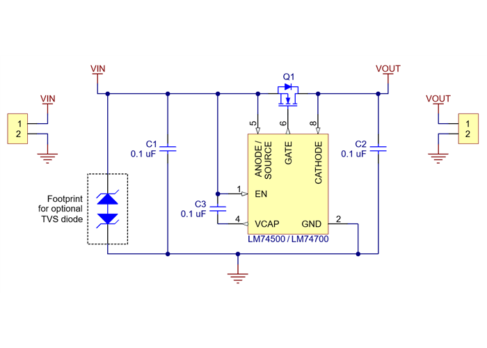 Pololu Ideal Diode Reverse Voltage Protector, 4-60V, 10A