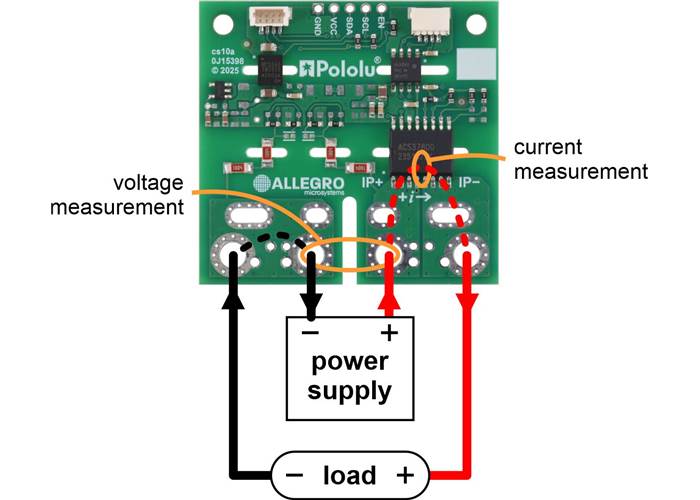 ACS37800KMACTR-030B3-I2C Power Monitor Carrier with Secondary I²C Isolation