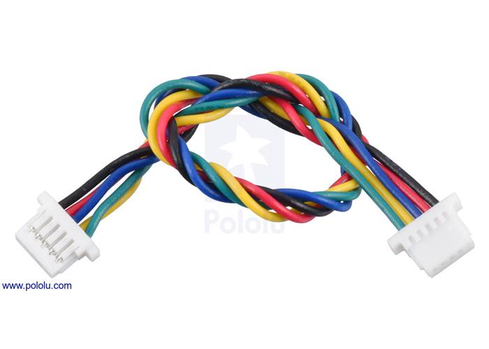 JST SH-Style Cable, 5-Pin, Female-Female, 10cm