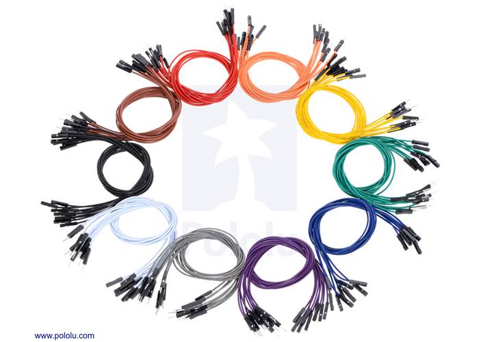 Premium Jumper Wire 10-Pack M-M 3" Green - Robot Gear Australia