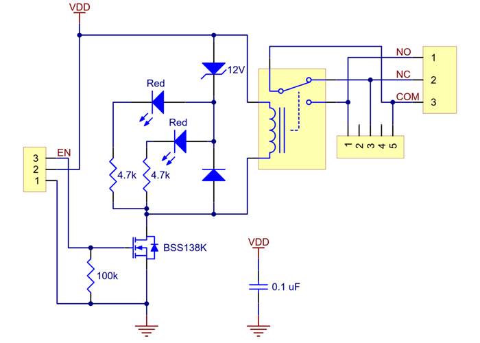 Pololu Basic SPDT Relay Carrier with 5VDC Relay, Terminal Blocks, and ...