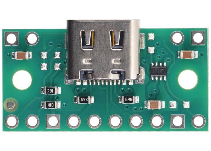 TPS2116 Power Multiplexer Carrier with USB Type-C Connector (USB priority)